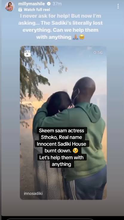 Actress Inno Sadiki’s House Destroyed in Devastating Fire - Latest News