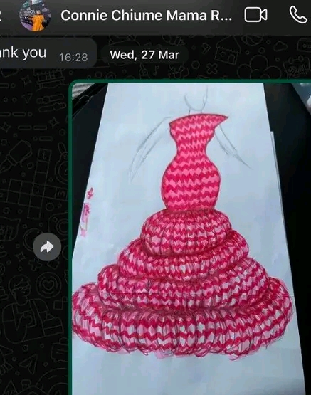 Enhle Mbali Honors Late Connie Chiume by Wearing Dress She Designed for ...