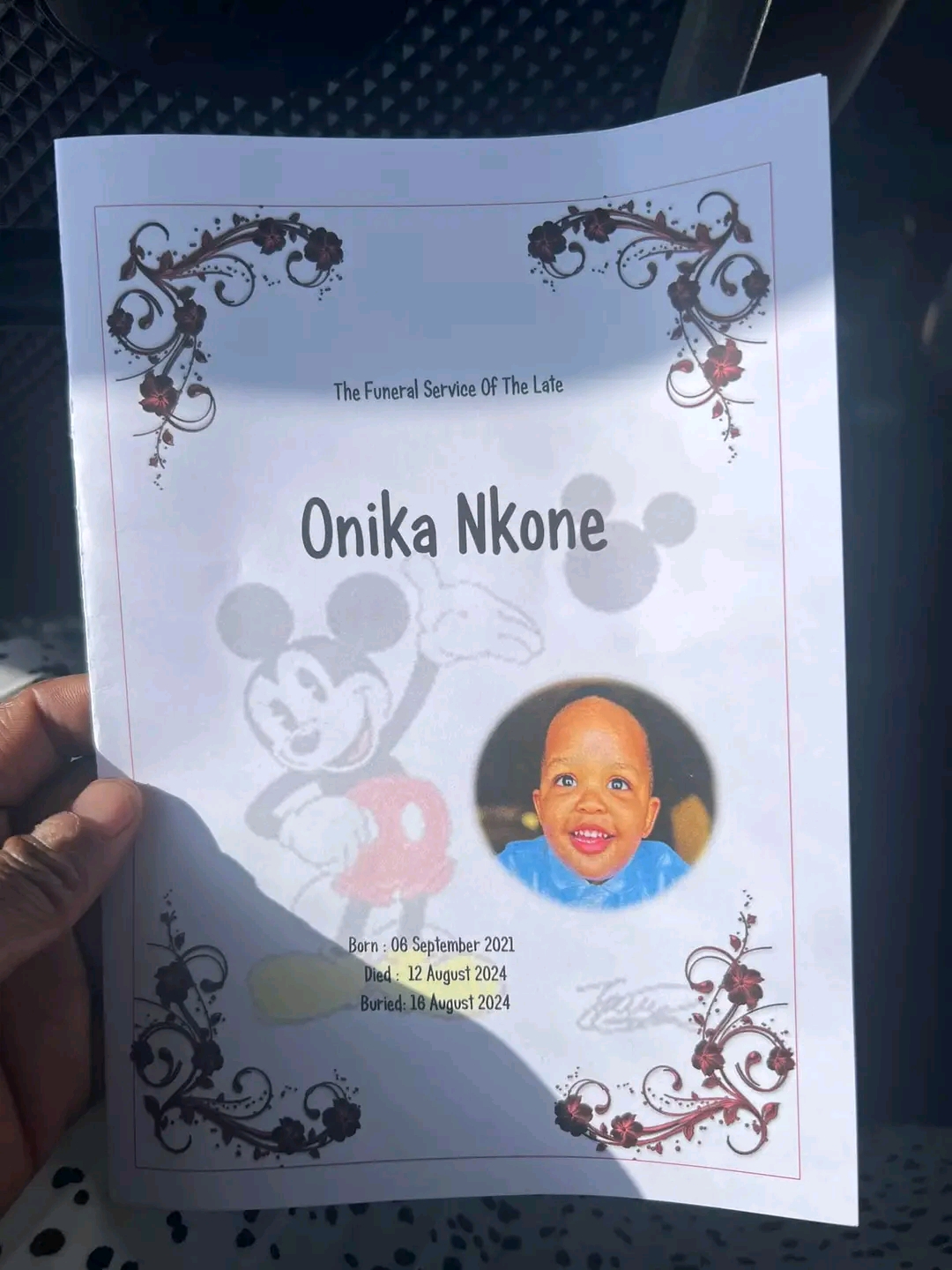The Tragic Passing of 3-Year-Old Onika Nkone: A Heartbreaking Farewell