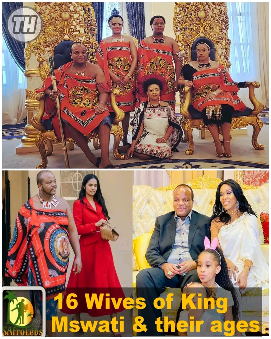 16 Wives of King Mswati III & Their Ages - Latest News