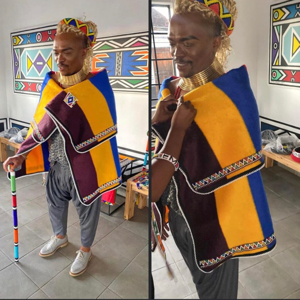 Somizi Celebrates Culture in Ndebele Blanket Design - Latest News