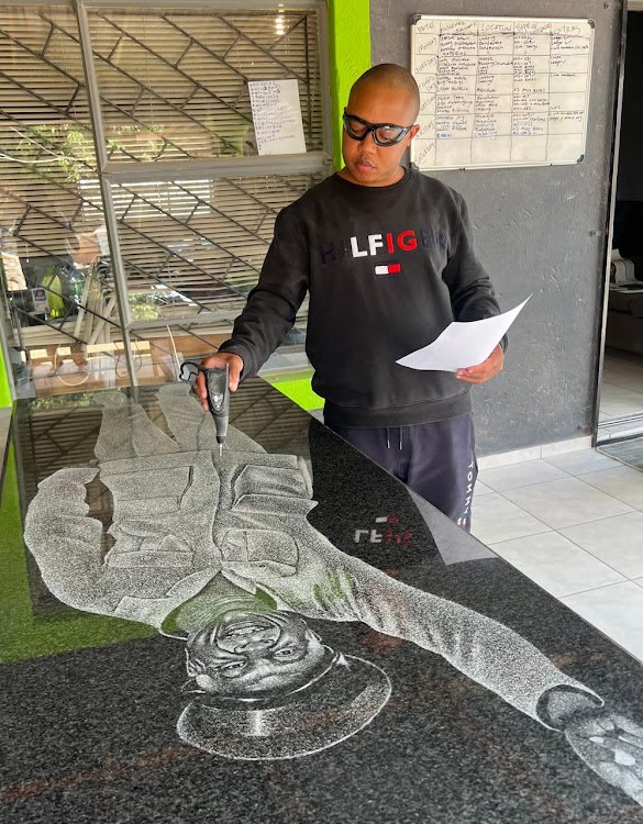 Solly Moholo’s Tombstone: A Masterpiece by Artist Oscar Dlamini ...