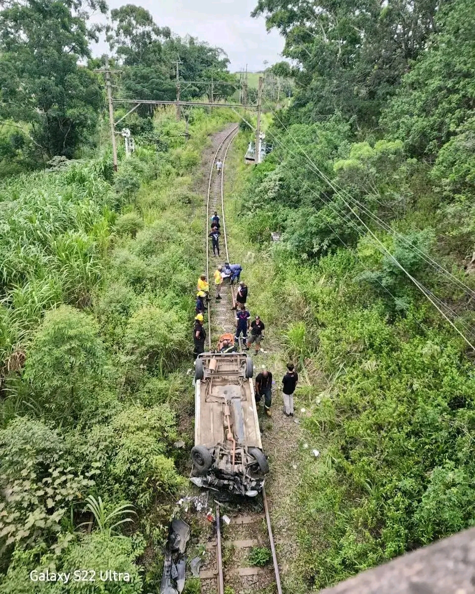 One Dead and Six Injured After Vehicle Plunges Off Bridge in ...