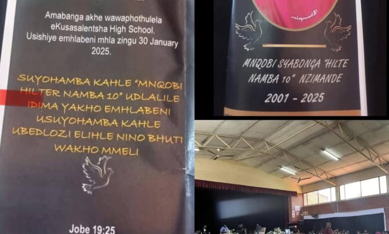 Shocking Revelation at Mqobi’s Funeral: Father Unveils Hidden Truth ...