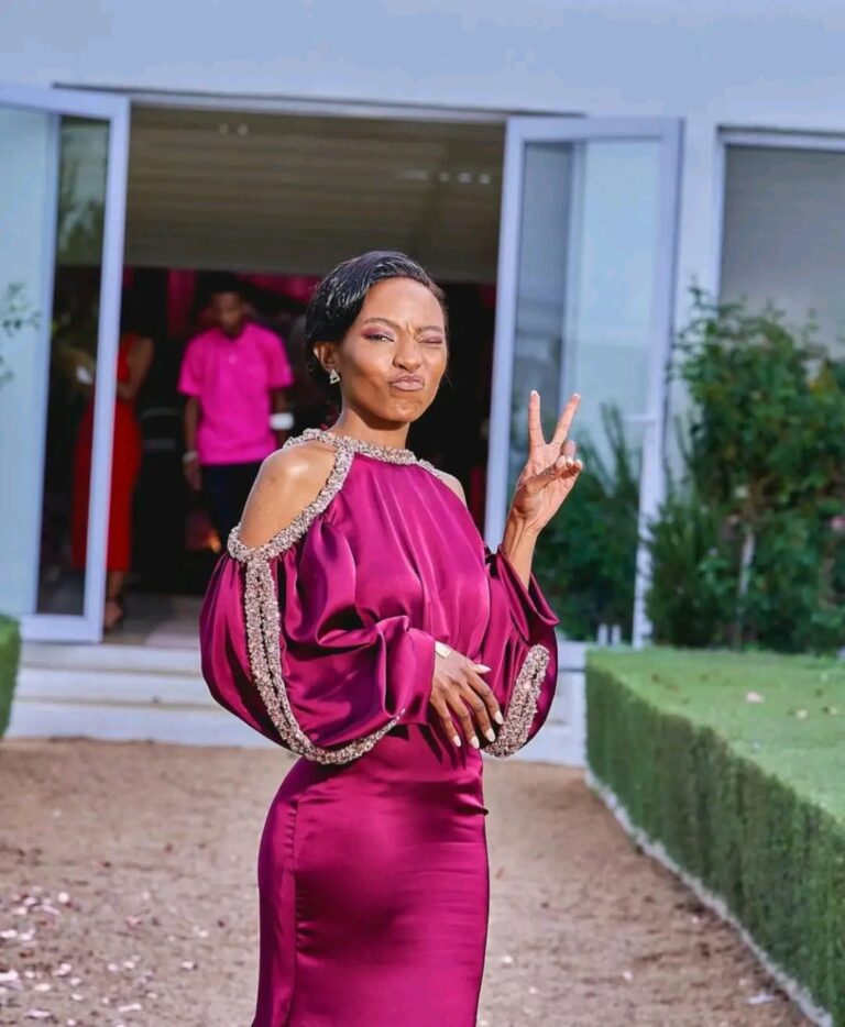 Somizi Mhlongo Designs First-Ever Gown for Daughter Bahumi Amid ...