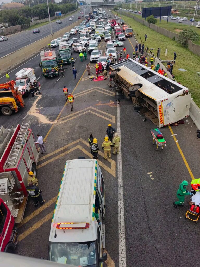 Death Toll in Gauteng Bus Crash Rises to 16 - Latest News