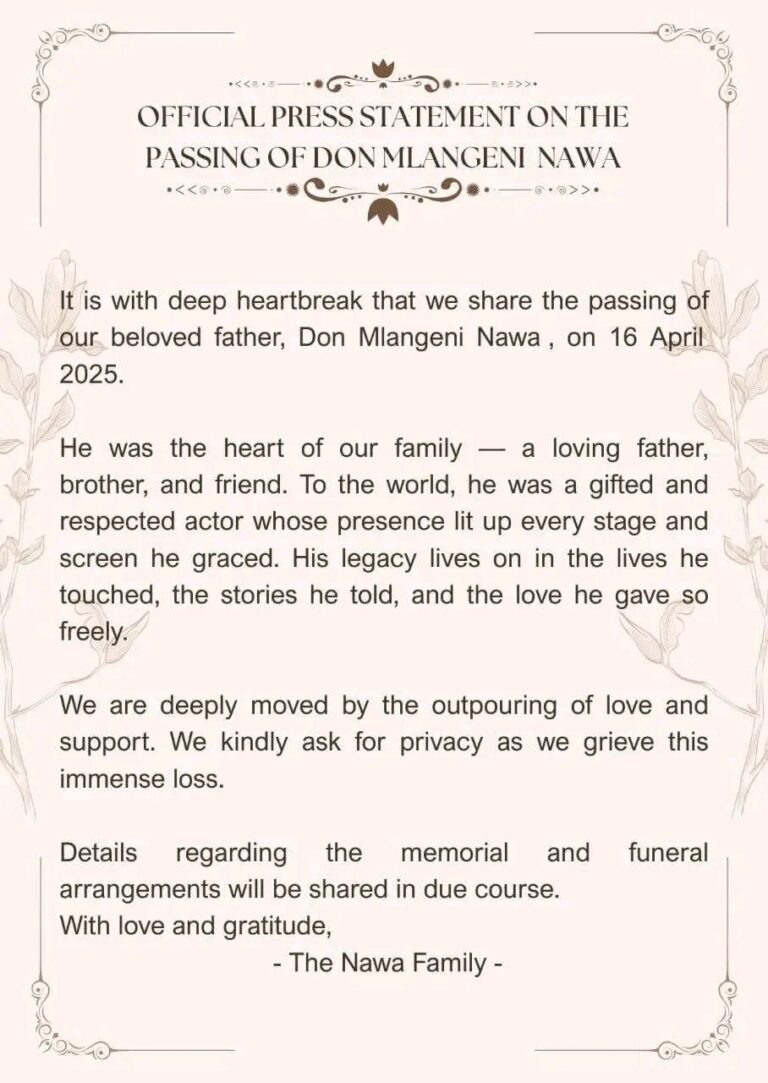 Remembering Don Mlangeni: A Legend of South African Television Passes ...