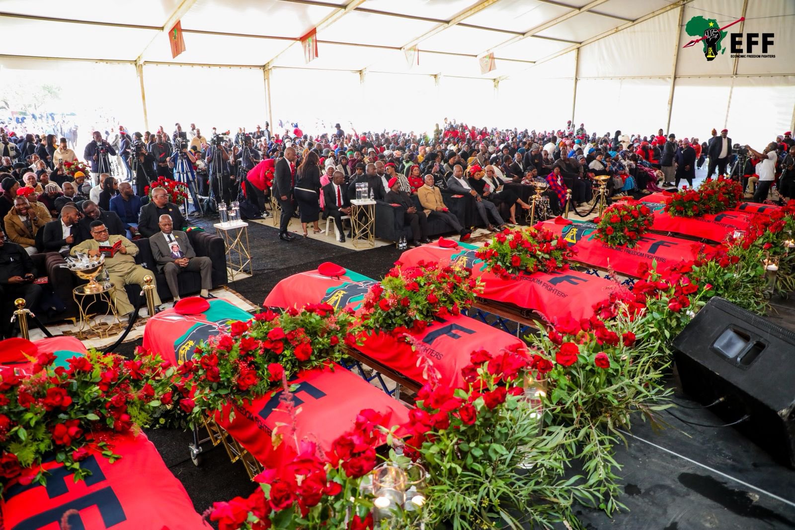 Julius Malema Leads EFF Memorial for Members Killed in KwaZulu-Natal ...