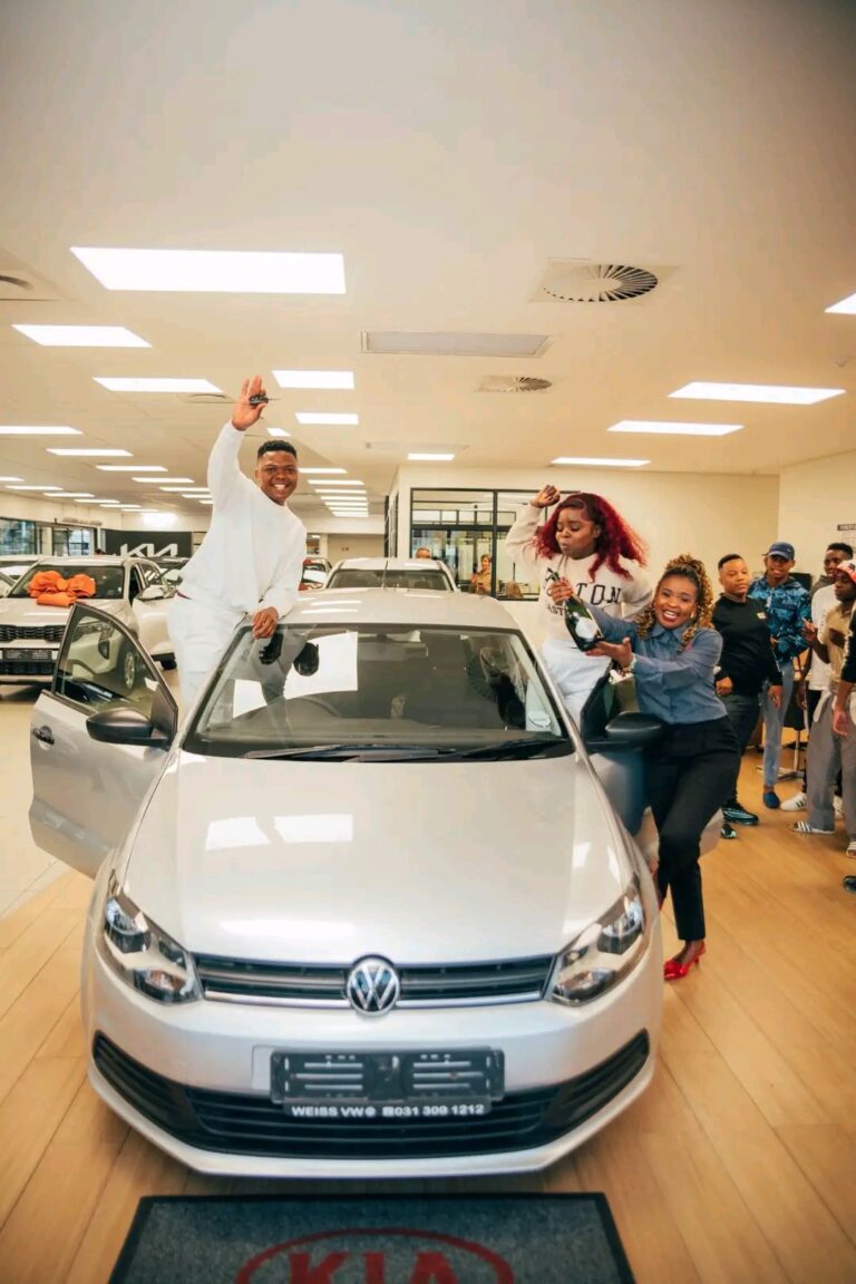 Young Love on the Fast Lane: Samkelo Shezi and Wife Celebrate First Car ...