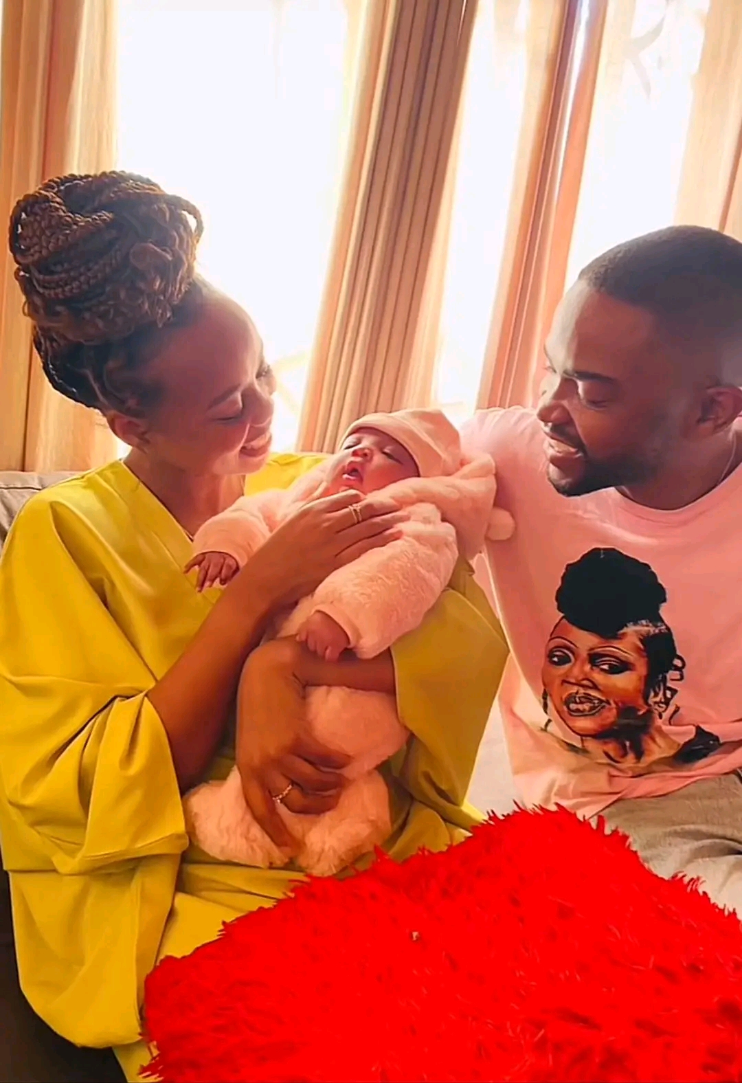 Ntando Duma Surprises Fans with Baby Girl Announcement