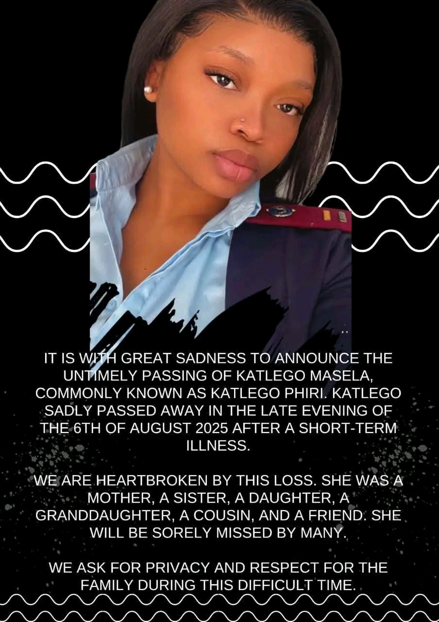 Tributes Pour In for Popular TikTok Star Katlego Phiri Following Her ...