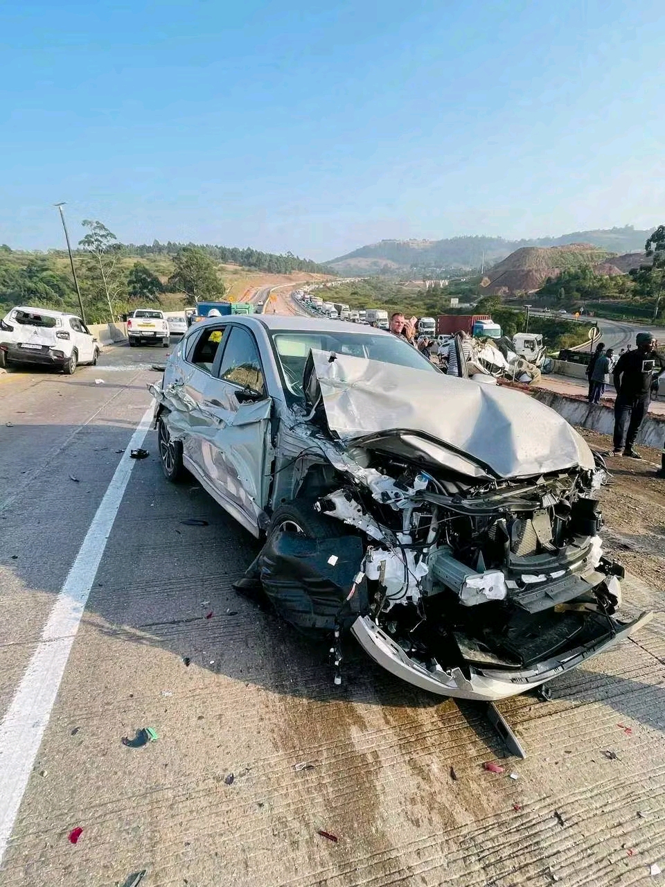 Chaos on N3 Highway: Multi-Vehicle Pile-Up Near Hammersdale Brings ...