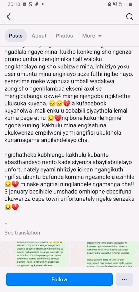 Samkelo Shezi Confirms Split From Fiancée Mbalisto, Opens Up About ...