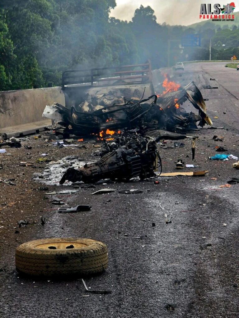Fiery N3 Crash Near Shongweni Claims at Least One Life, Triggers Major ...