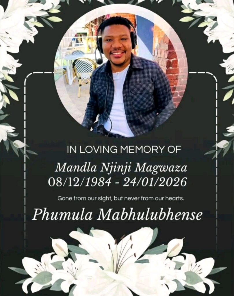 Former Ukhozi FM Presenter Mandla “Njinji” Magwaza Passes Away at 42 ...