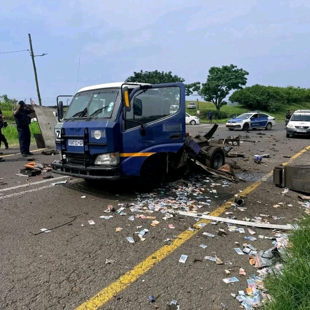 Cash-in-Transit Heist Rocks Verulam as Armed Gang Bombs Armoured ...
