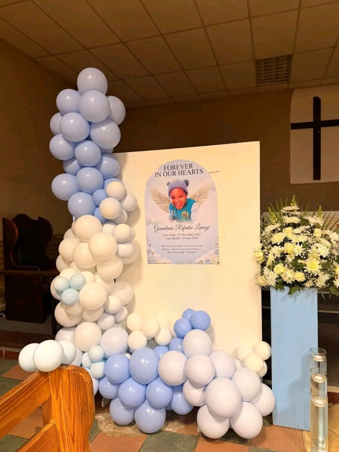 Four-Year-Old Gomolemo Lenoge Laid to Rest After Tragic Yard Accident ...
